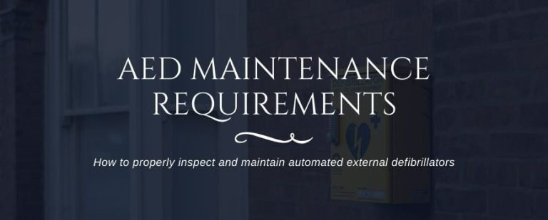 AED Inspection Requirement | Do AEDs Need to be Inspected