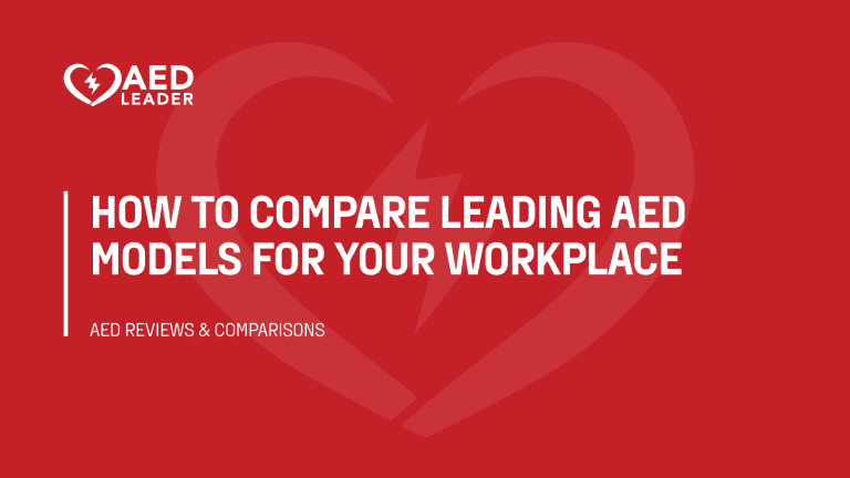 How to compare leading AED models for your workplace